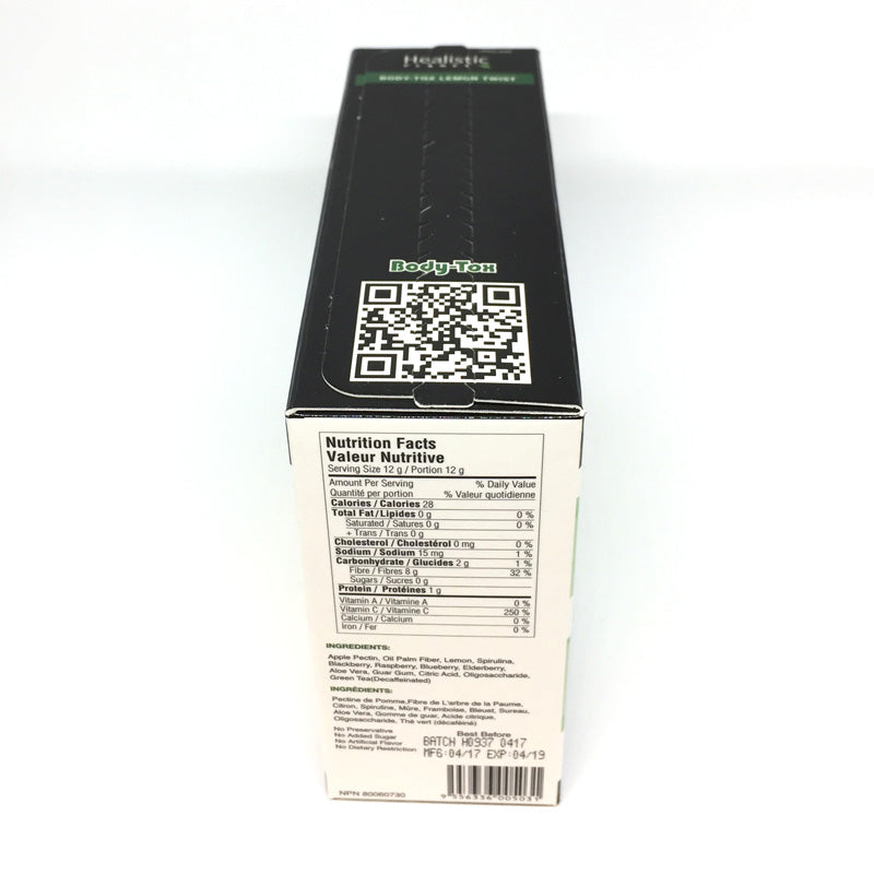 Body-Tox 15-Day Cleansing Program (Lemon Twist) – Healistic Planet